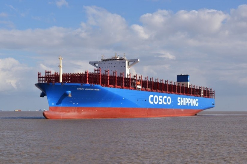 COSCO převzalo novou obří kontejnerovou loď NEBULA | Dopravní noviny